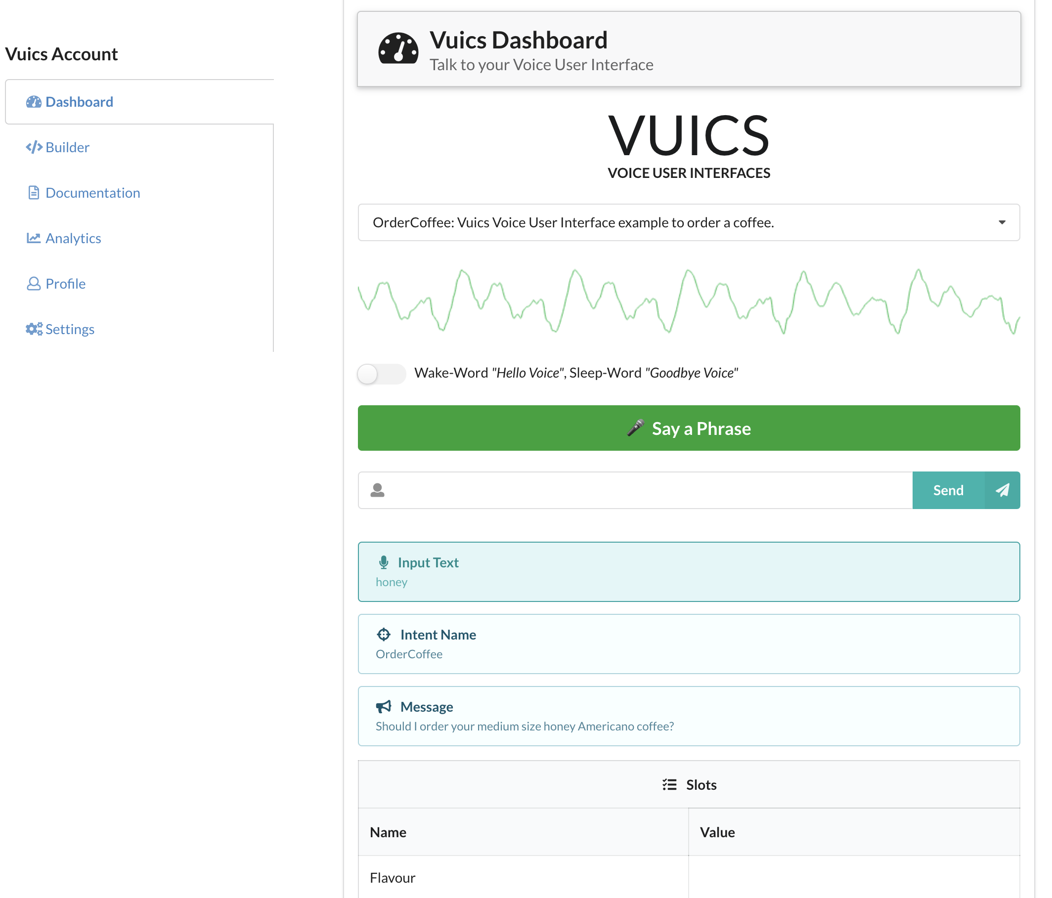 Vuics. Voice User Interfaces.
