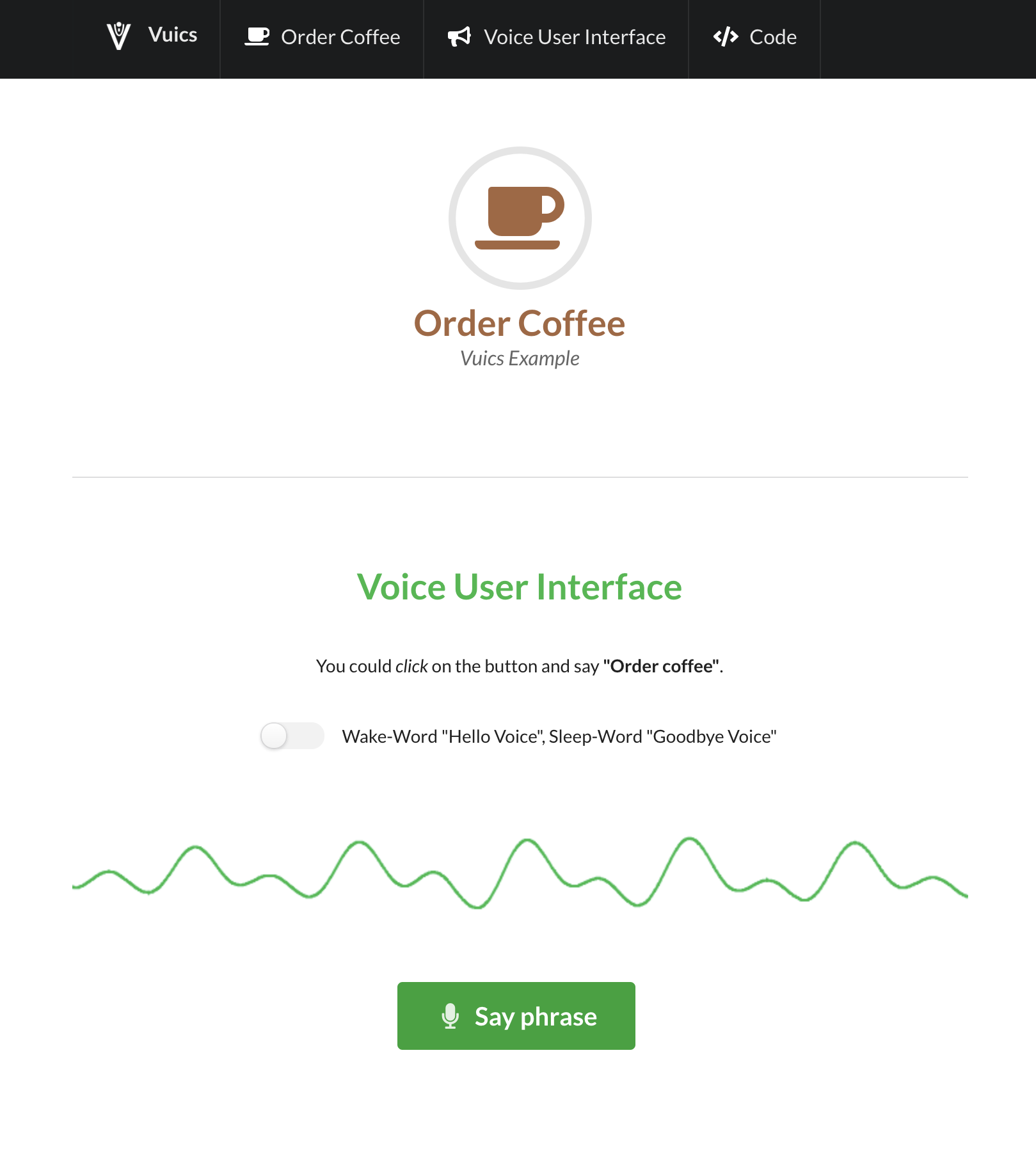 Vuics. Voice User Interfaces.